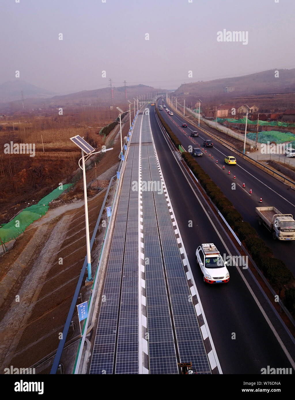 Photovoltaic expressway hi-res stock photography and images - Alamy