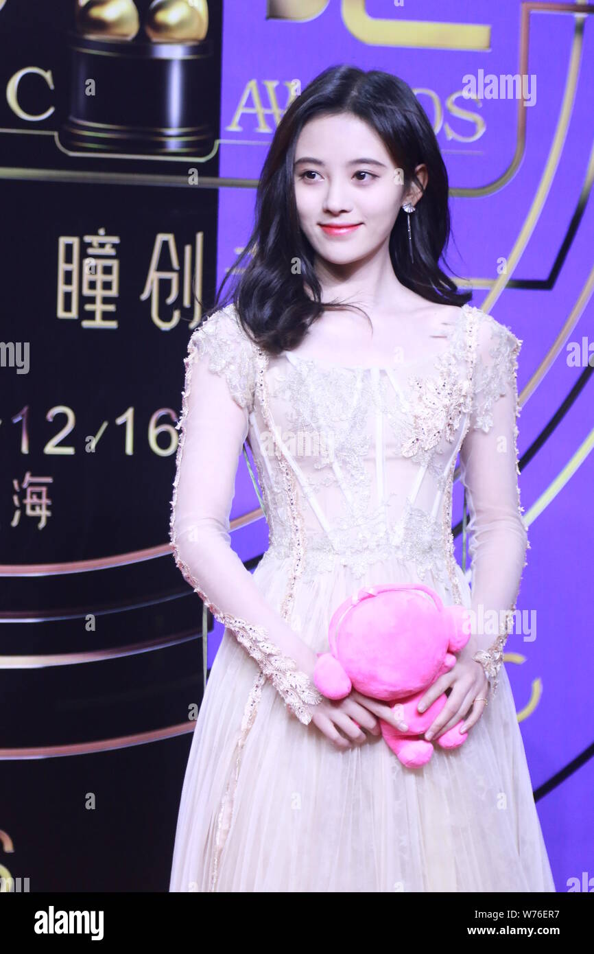 Chinese singer and actress Ju Jingyi, a former member of Chinese girl ...