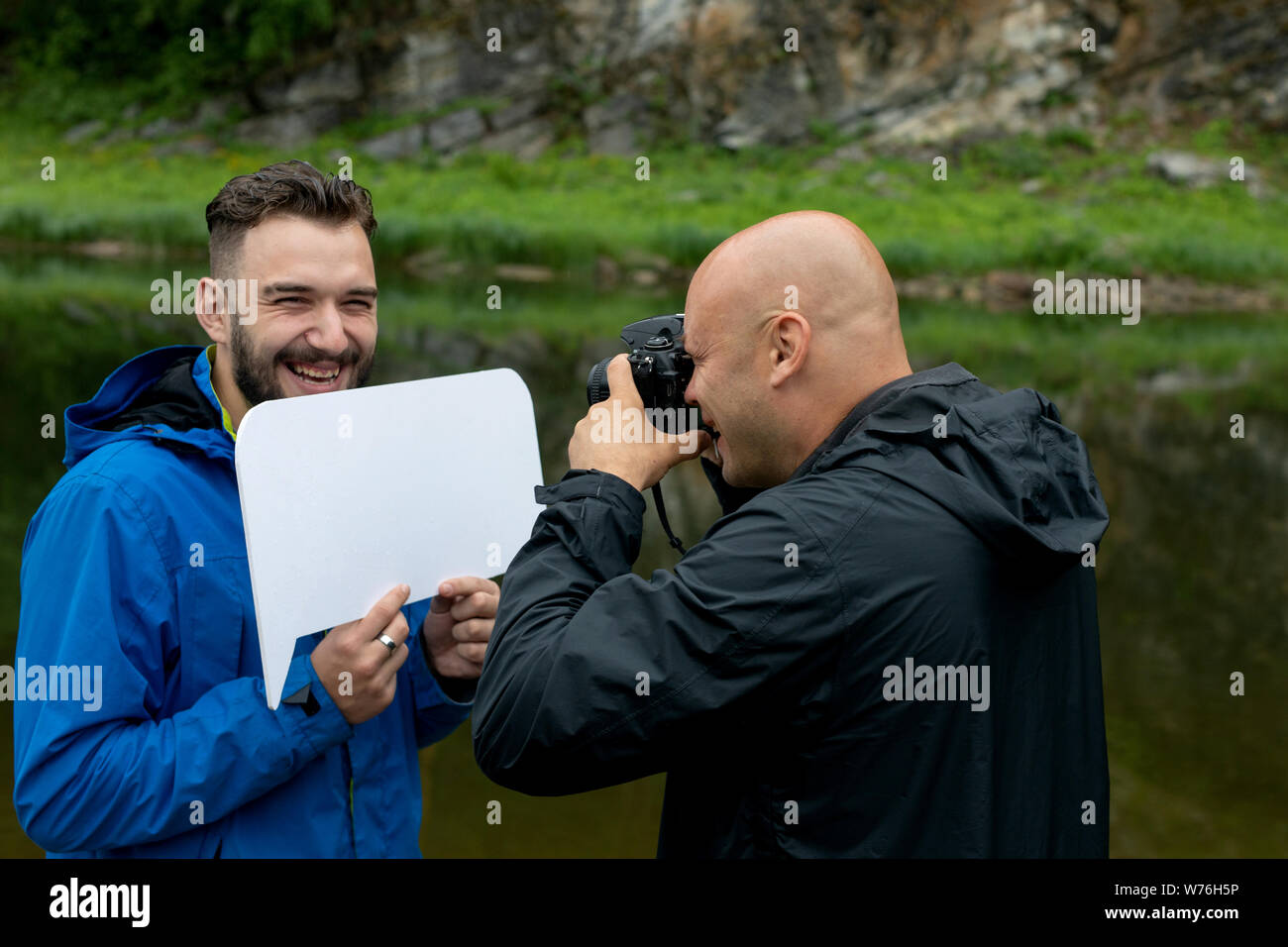 Photographing a model hi-res stock photography and images - Alamy