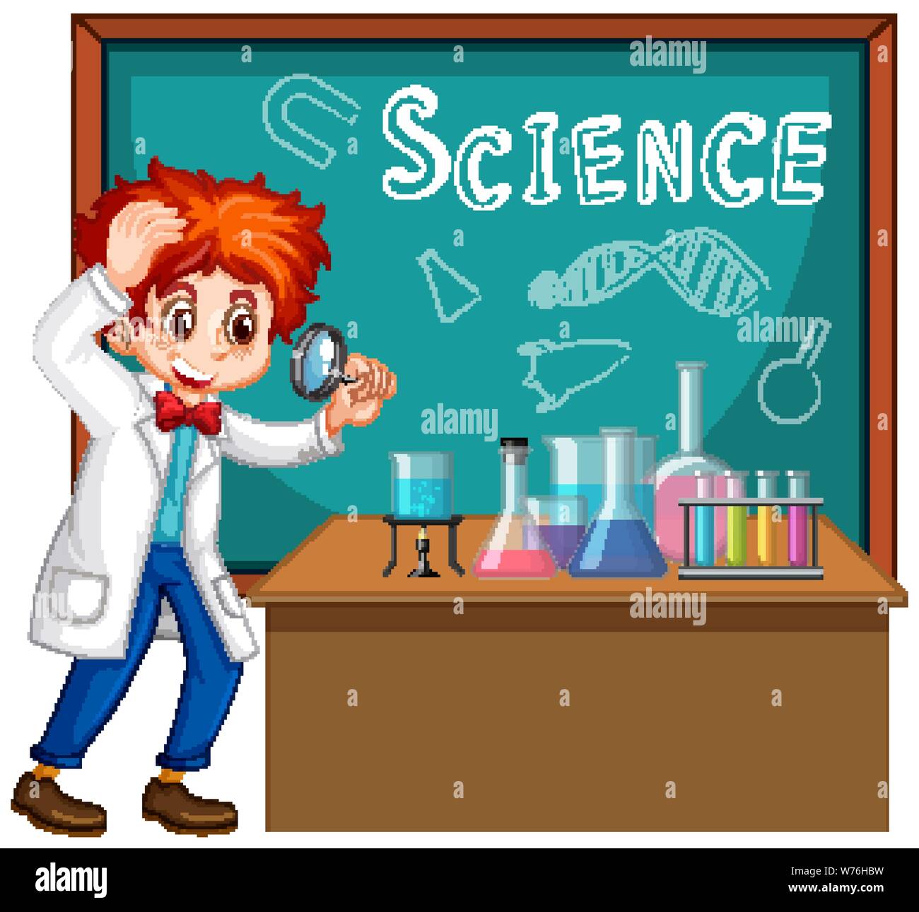 Science Class Cartoon