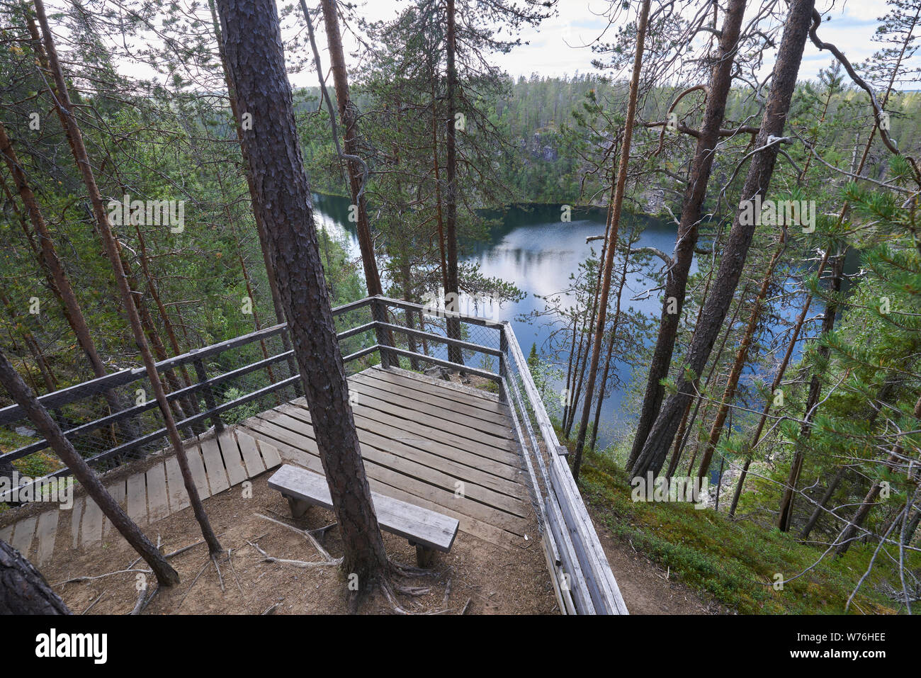 Pakasaivo lake, Muonio, Lapland, Finland Stock Photo - Alamy