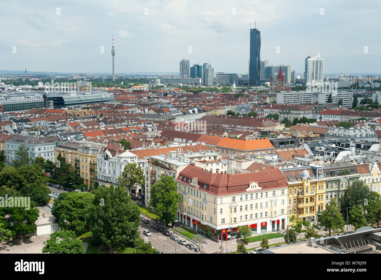 Vienna overview hi-res stock photography and images - Alamy