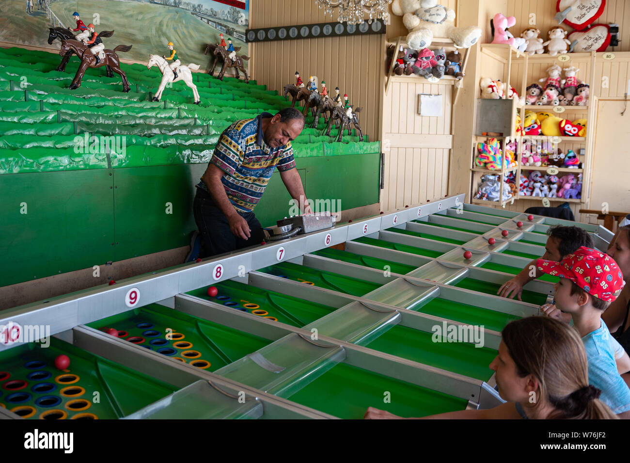 Fairground booth horse hi-res stock photography and images - Alamy