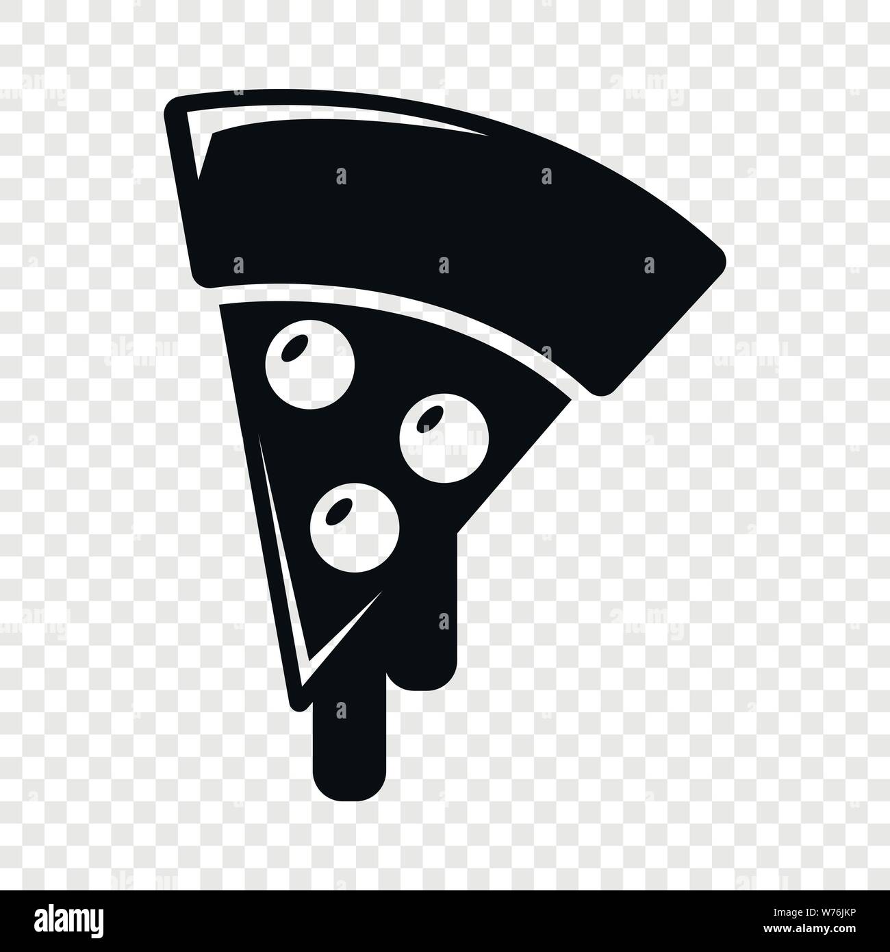 Pizza icon, simple black style Stock Vector Image & Art - Alamy