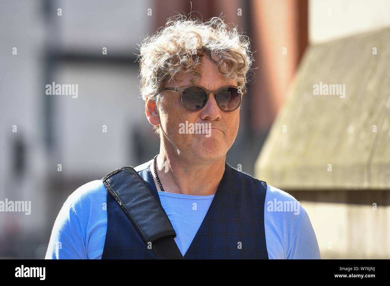 Emmerdale actor Mark Jordon arrives at Manchester Minshull Street Crown ...