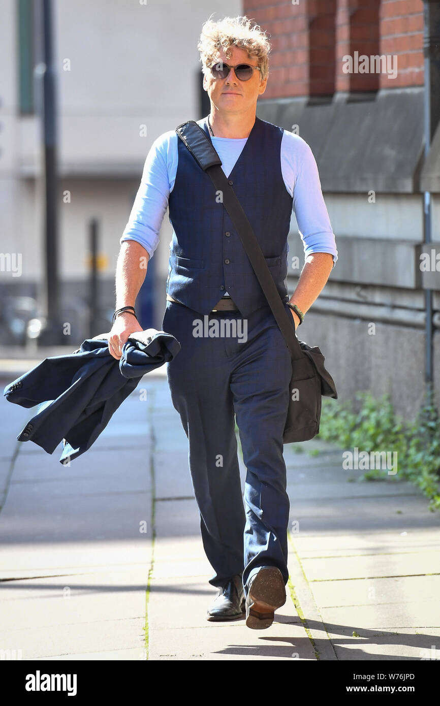 Emmerdale actor Mark Jordon arrives at Manchester Minshull Street Crown ...