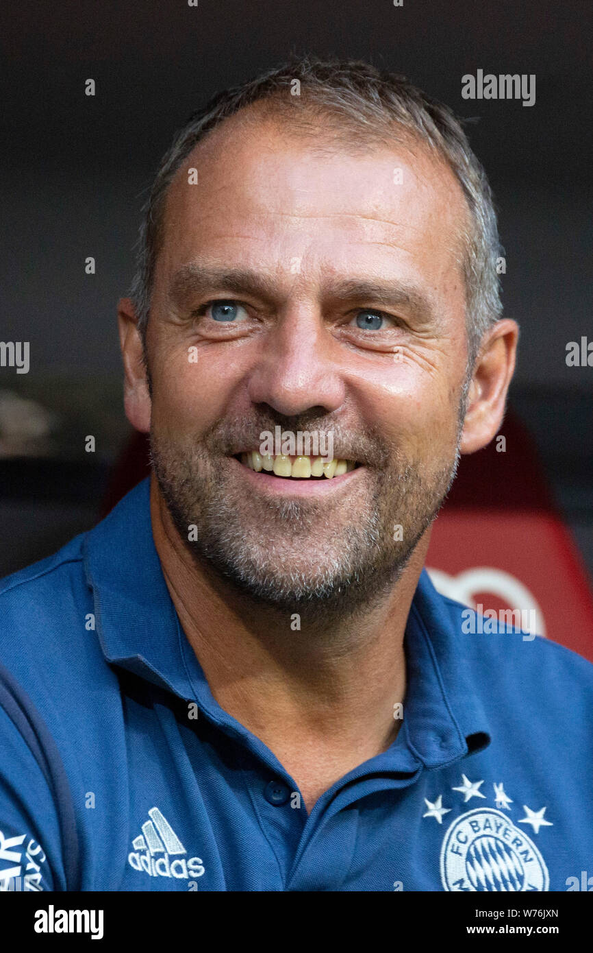 Bayern co-coach Hansi FLICK (M). Soccer, Bayern Munich (M) - Fenerbahce ...