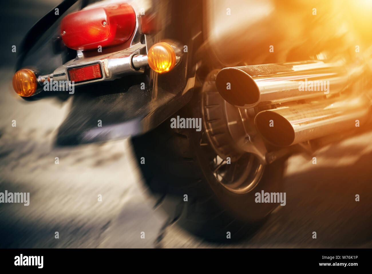 Motorcycle rear light hi-res stock photography and images - Alamy