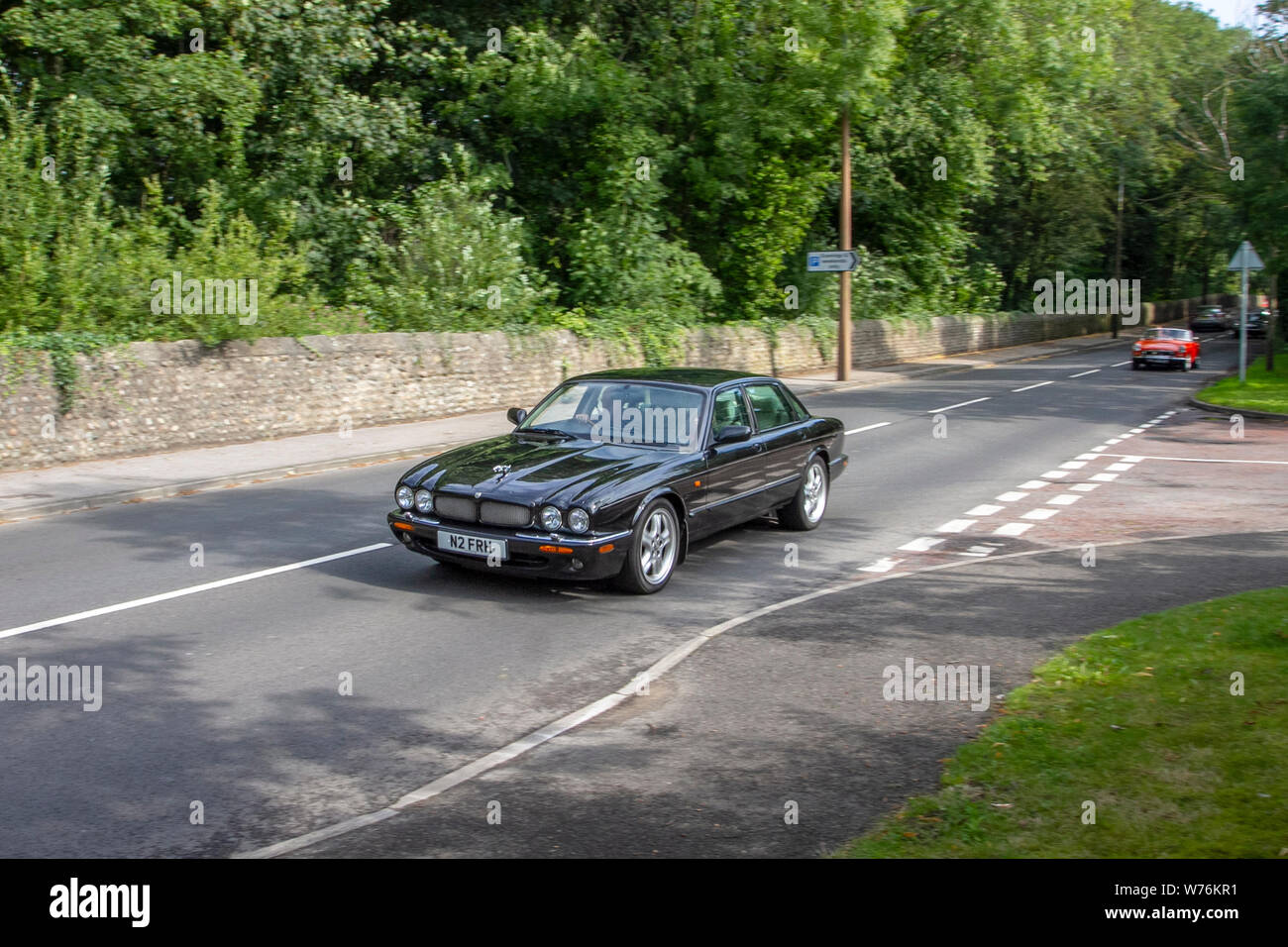 1998 90s Jaguar XJ Sport V8 Auto en-route to Lytham Hall classic ...
