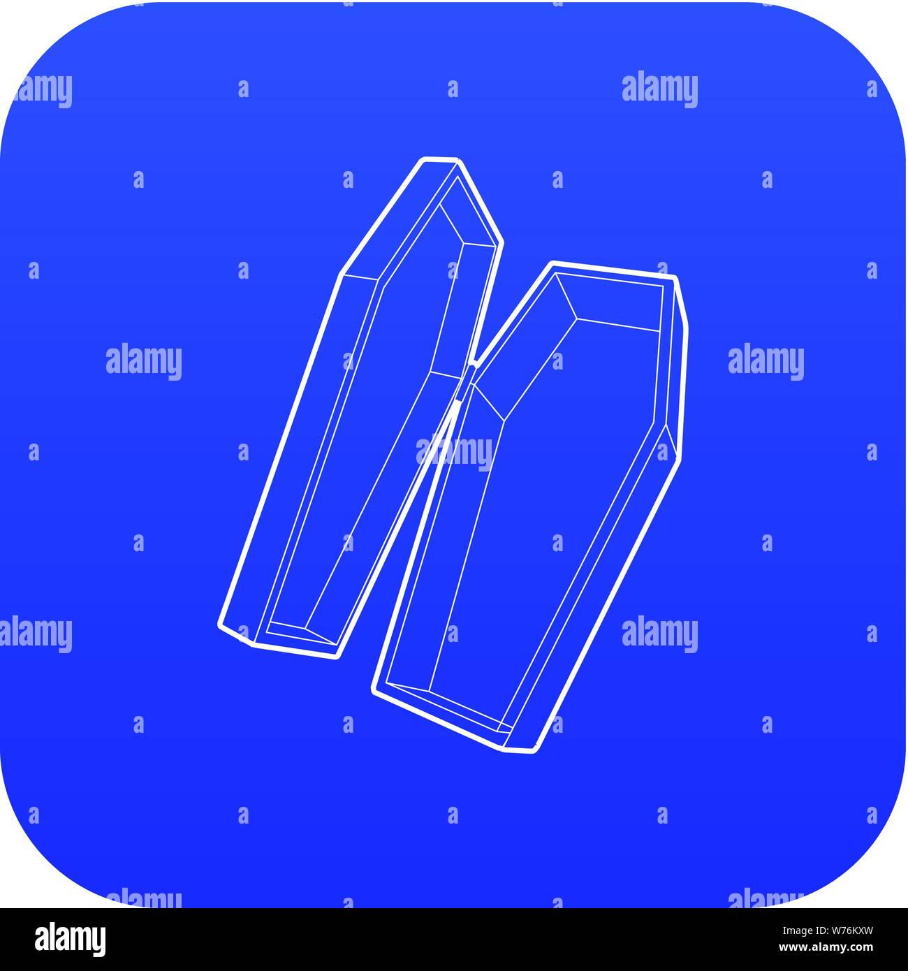 Opened coffin Cut Out Stock Images & Pictures - Alamy