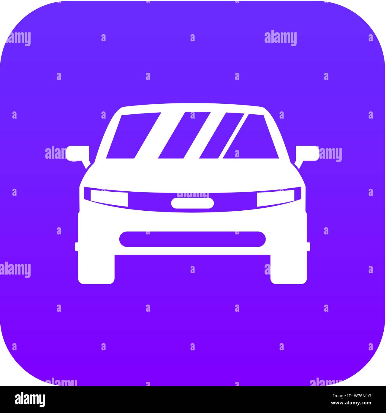 Car icon digital purple Stock Vector Image & Art - Alamy