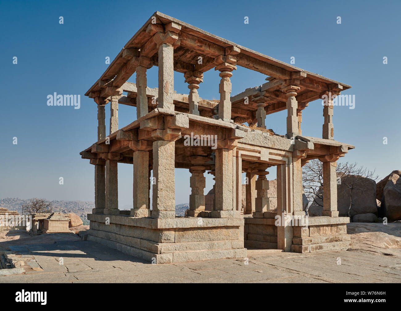 Vijayanagara ruins, Hampi, UNESCO world heritge site, Karnataka, India ...