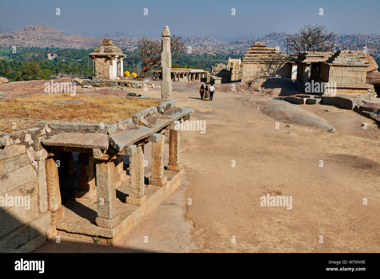 Vijayanagara ruins, Hampi, UNESCO world heritge site, Karnataka, India ...