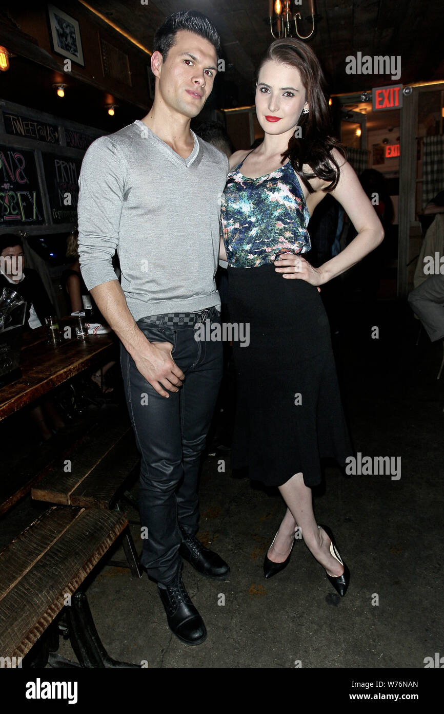 New York, USA. 28 May, 2014. Mike Keute, Madeline Blake at the ...