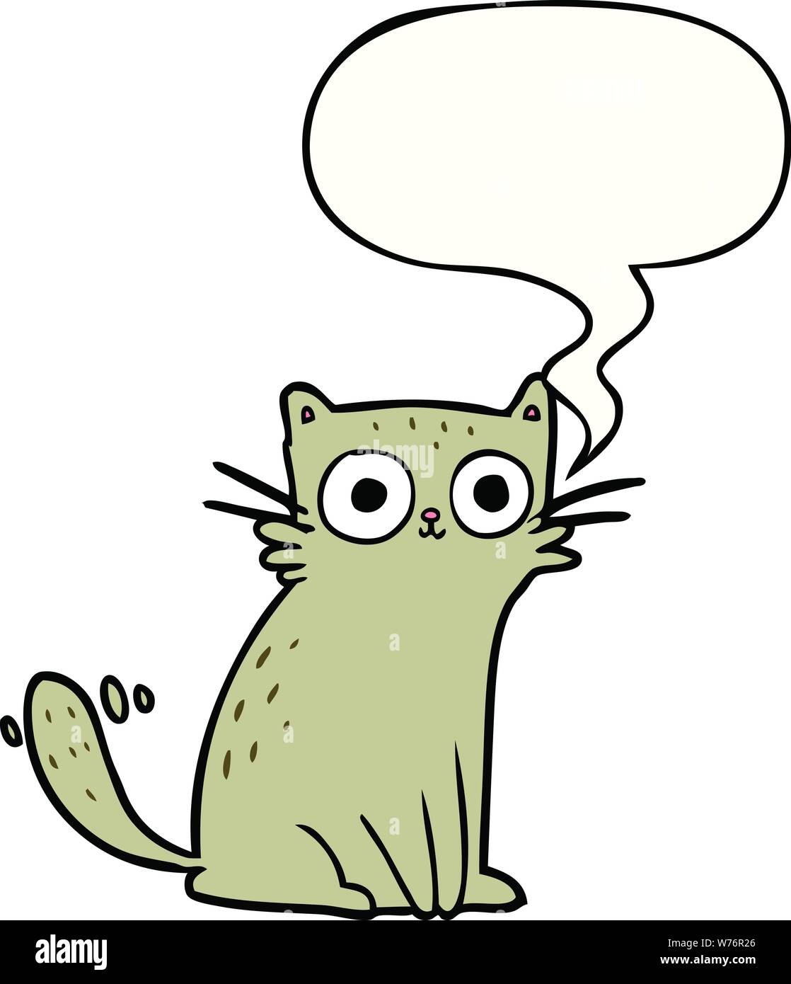 Staring cat Stock Vector Images - Alamy