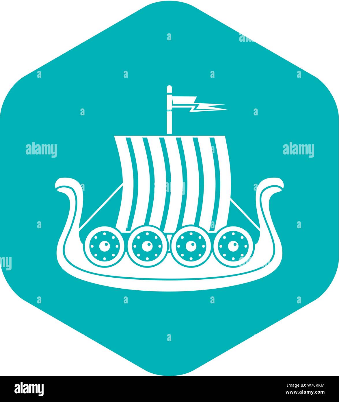 Sail icon, simple style Stock Vector Image & Art - Alamy