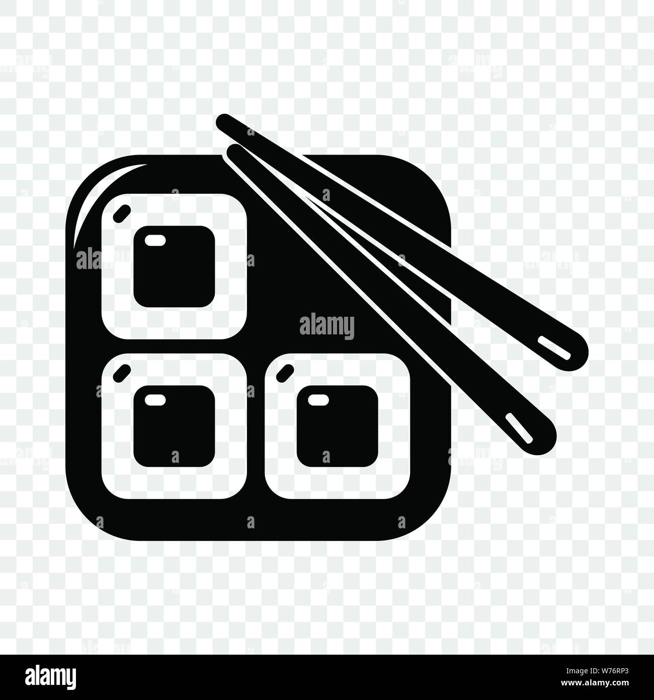Sushi icon, simple black style Stock Vector Image & Art - Alamy