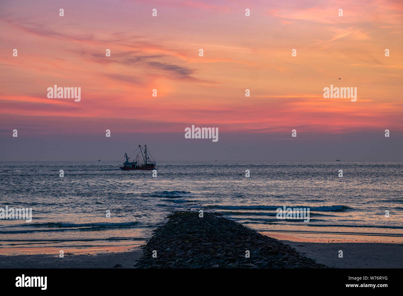 Norderney Island Beach Evening High Resolution Stock Photography and ...
