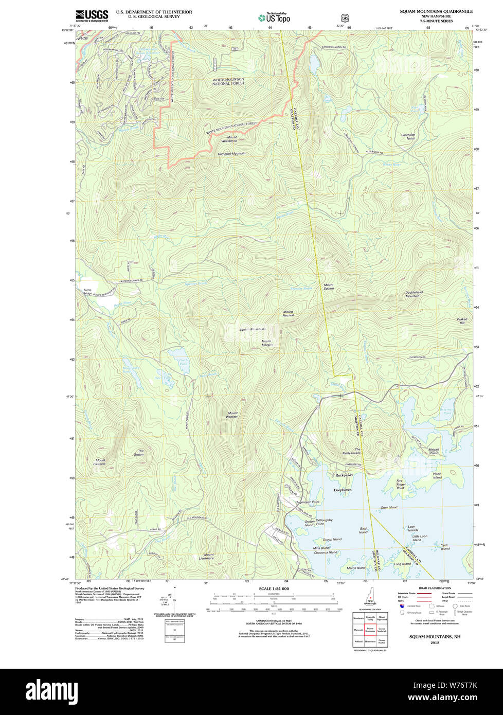 Nh mountains Cut Out Stock Images & Pictures - Alamy