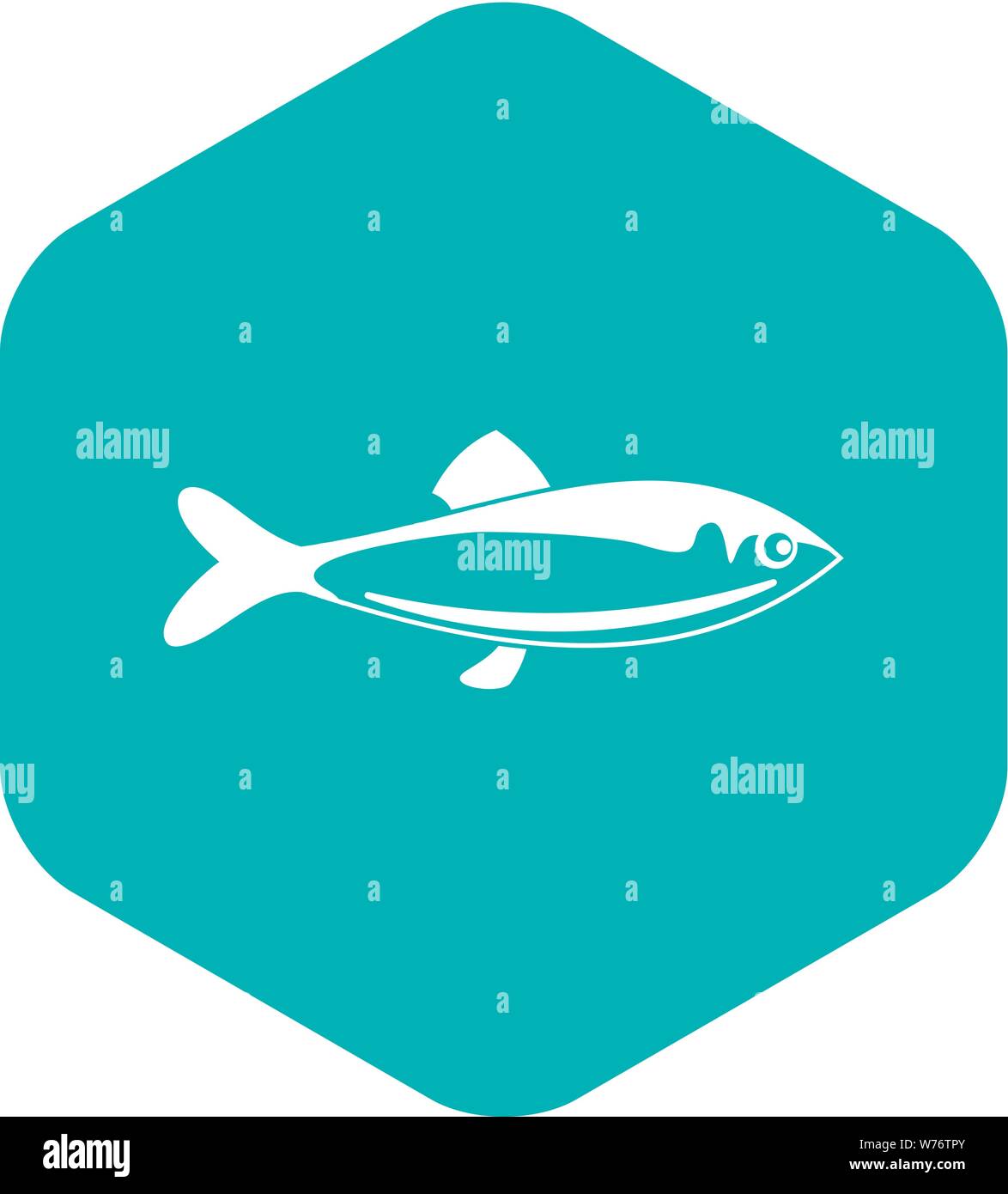 Fish icon, simple style Stock Vector Image & Art - Alamy