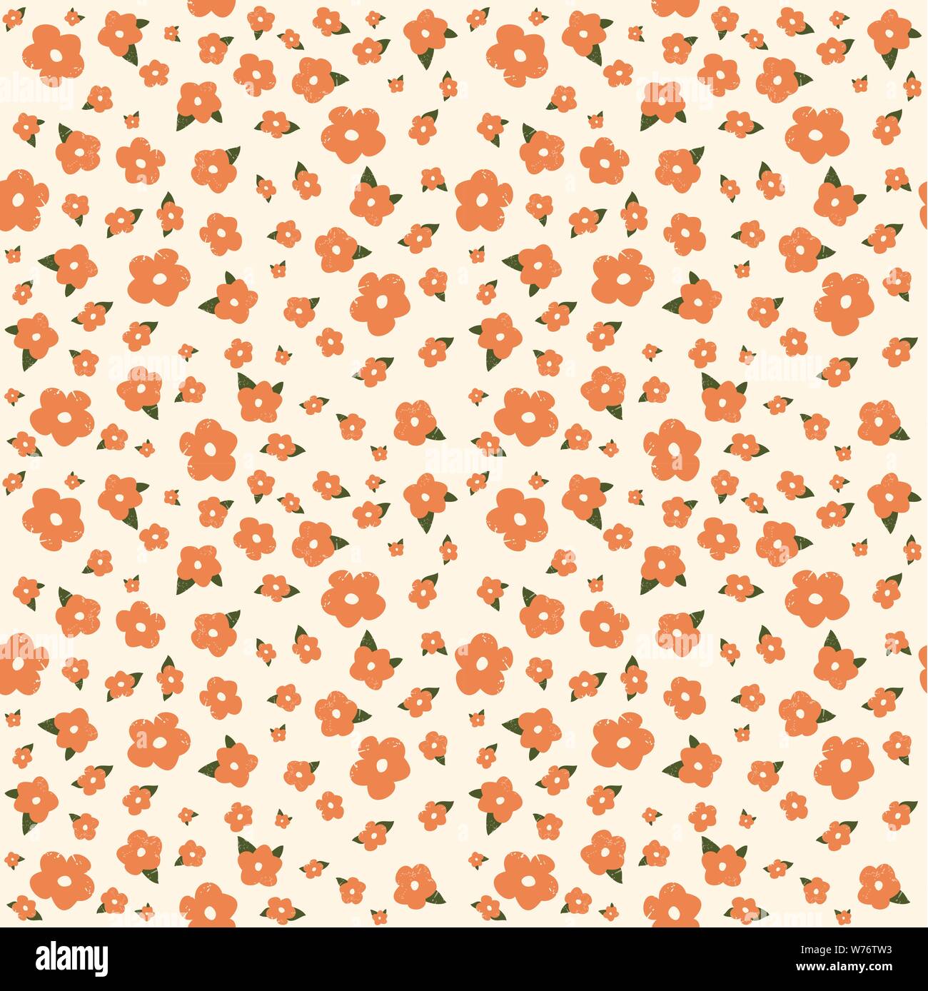 Seamless floral pattern. Flowers texture Stock Vector Image & Art - Alamy