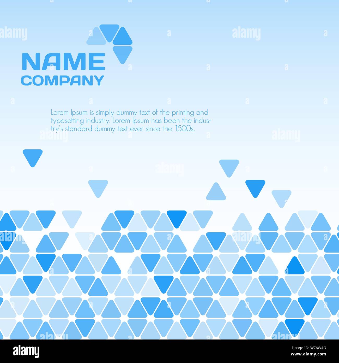 Business blue background Stock Vector Image & Art - Alamy