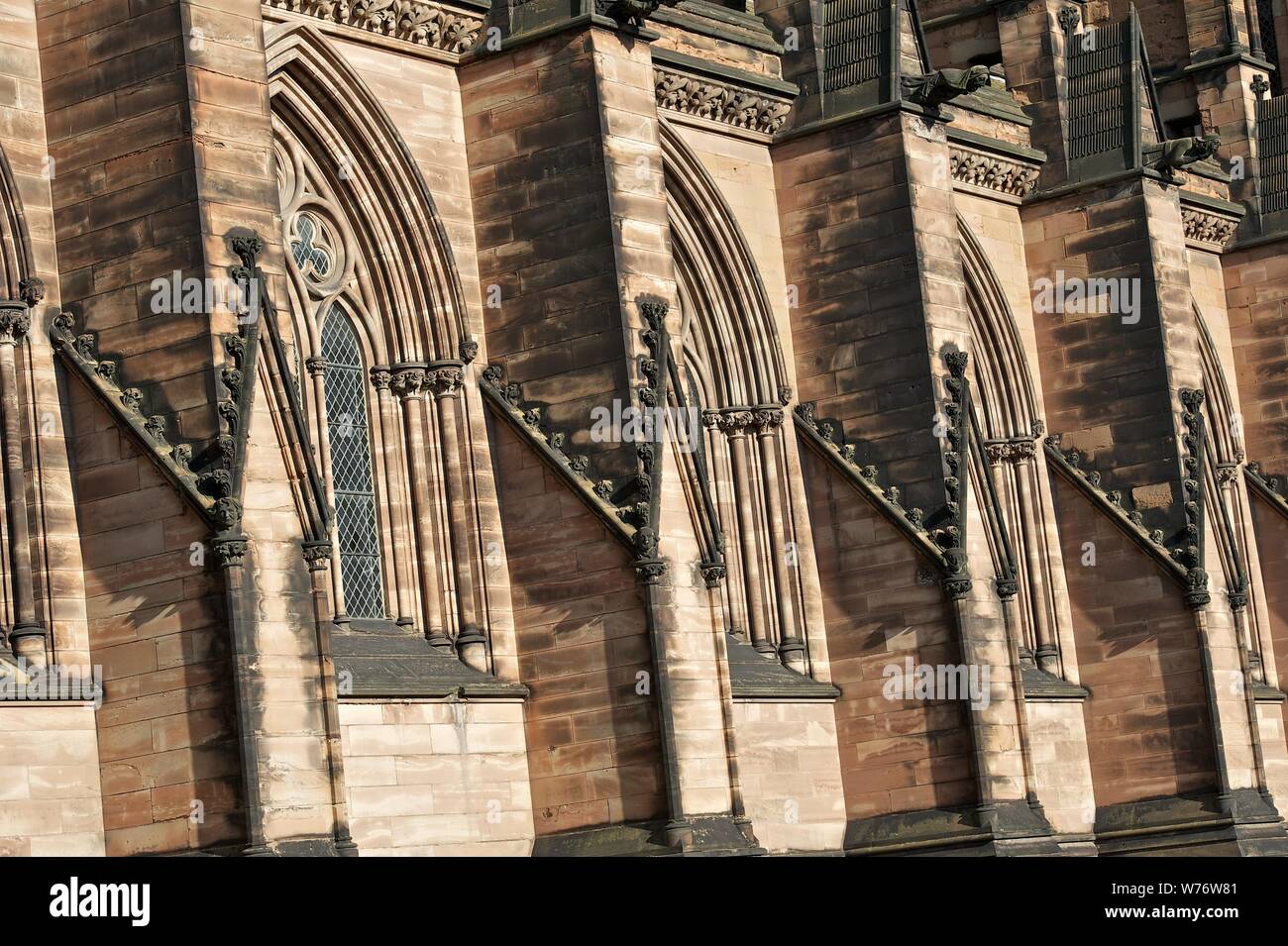 Lichfield Cathedral, Staffordshire Stock Photo - Alamy