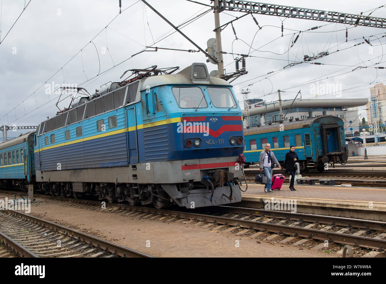 Ukrainian commuter trains hi-res stock photography and images - Alamy