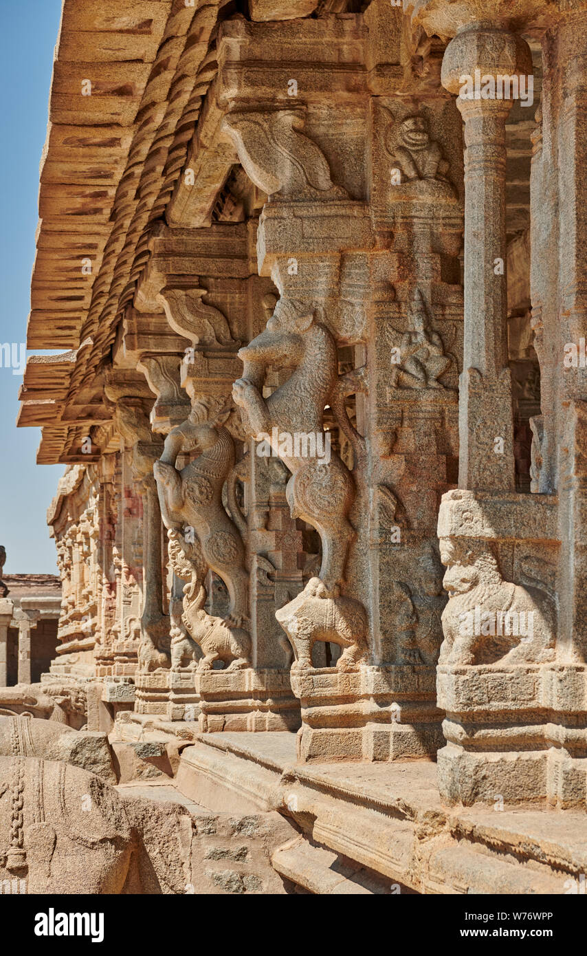 Krishna Temple, Hampi, UNESCO world heritge site, Karnataka, India ...