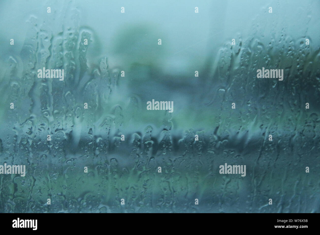 Water droplet on the window Stock Photo - Alamy