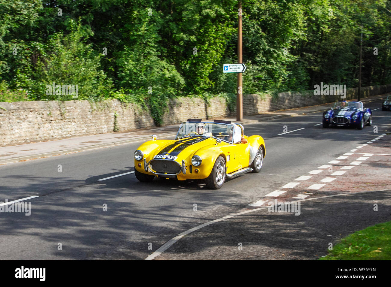 E110CVU 2002 Fiero Factory Euro en-route to Lytham Hall classic vintage ...