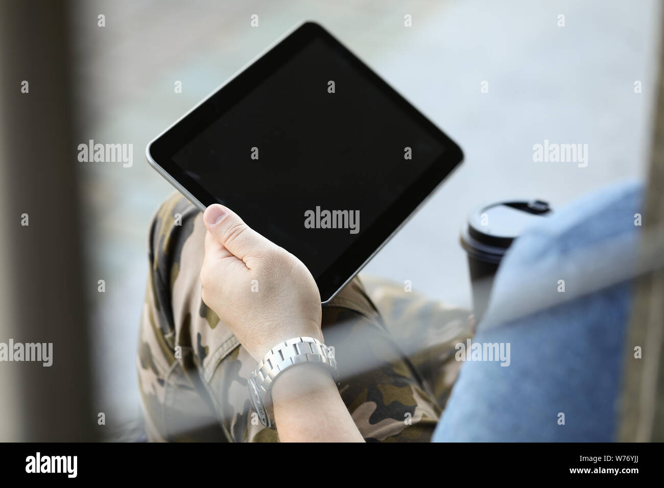 Trendy tech man hi-res stock photography and images - Alamy