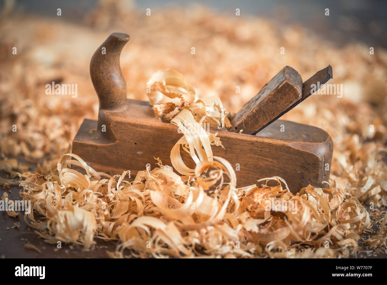 Planer shavings hi-res stock photography and images - Alamy