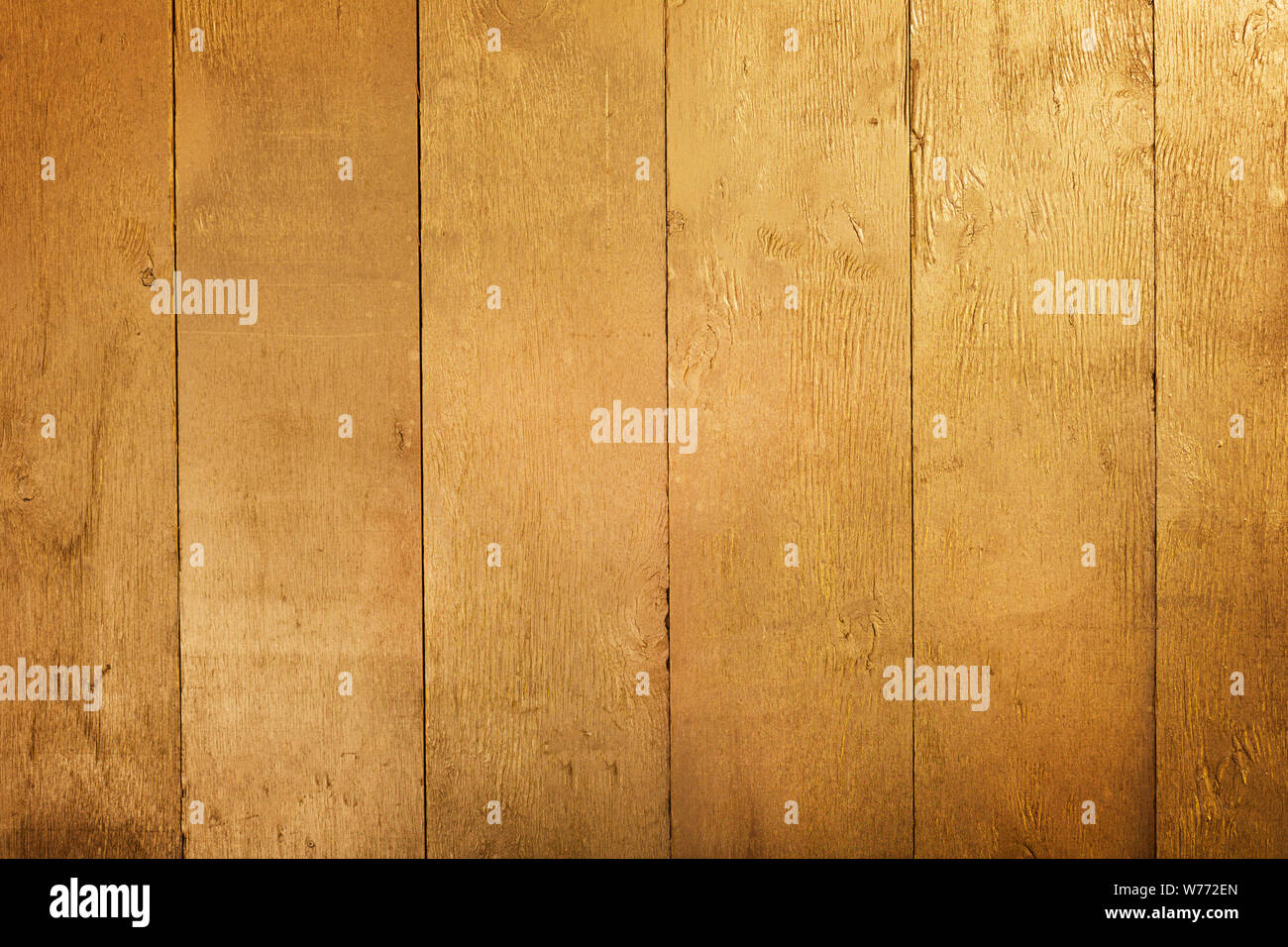 Gold background. Golden wooden painted rustic texture with copy space ...