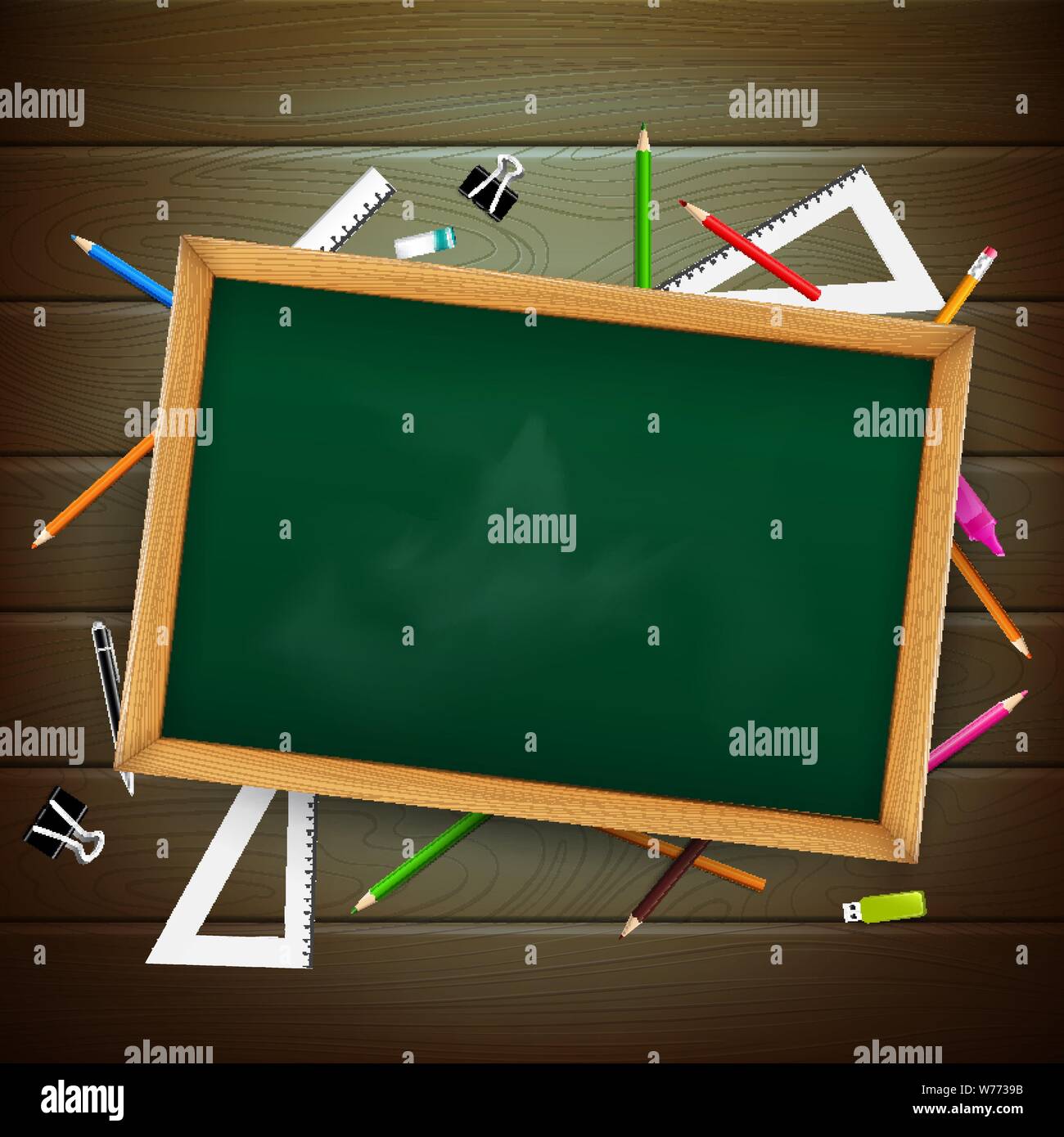 Board Eraser Stock Vector Images - Alamy