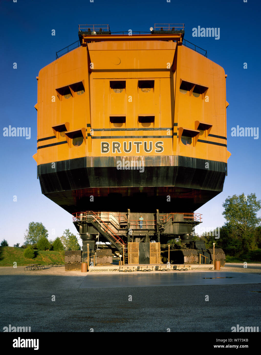 Big brutus strip mining shovel in southeast kansas physical description ...