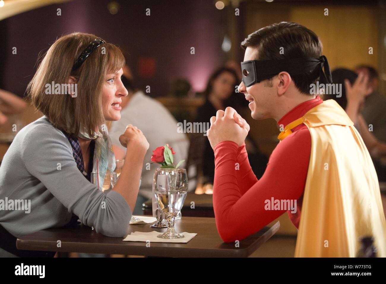 UMA THURMAN and JUSTIN LONG in MOVIE 43 (2013), directed by ELIZABETH ...