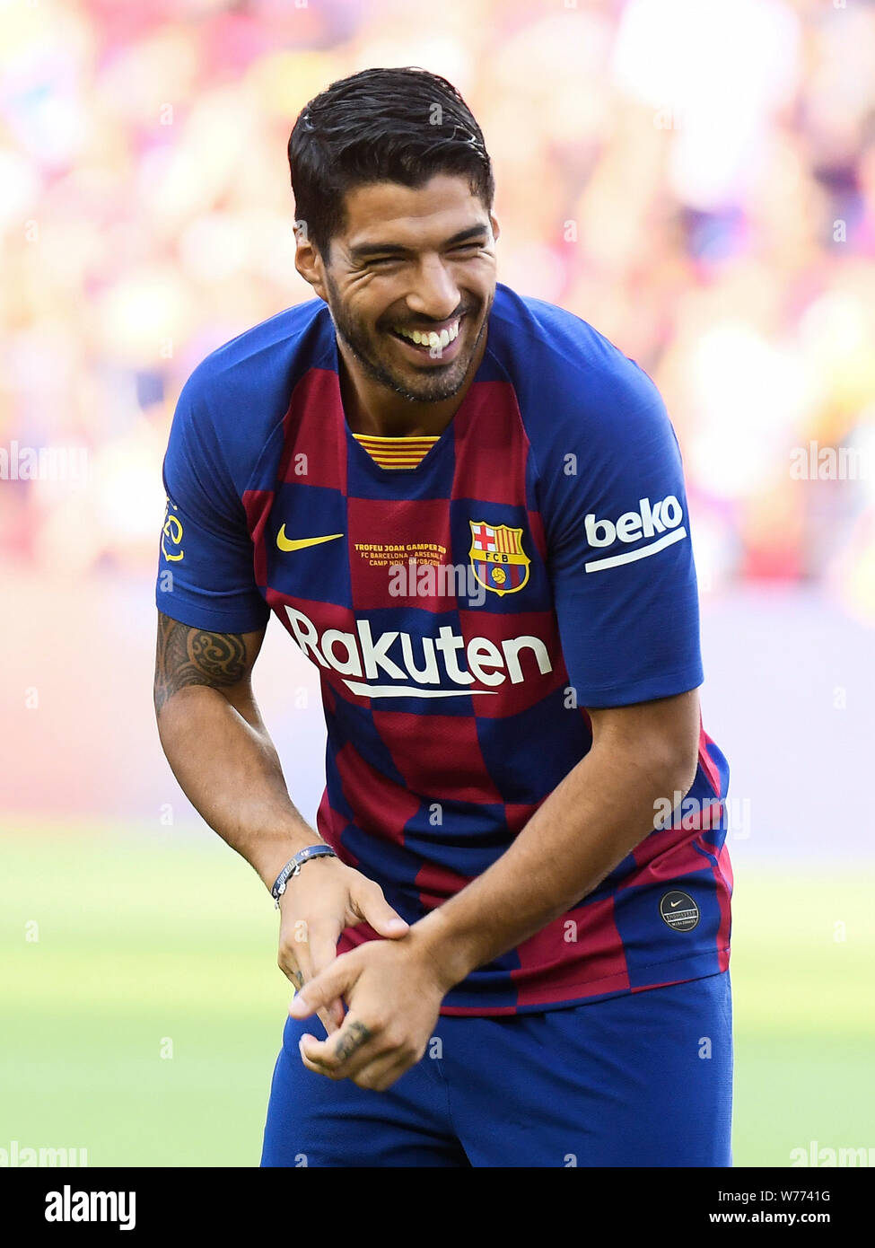 Luis suárez barcelona trophy hi-res stock photography and images - Alamy