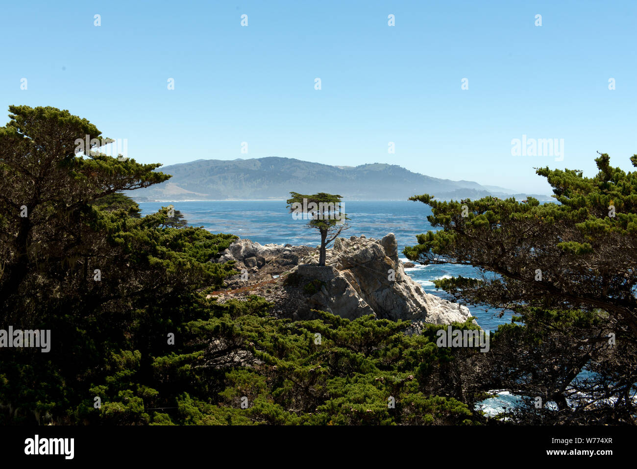 17-Mile Drive, scenic road through Monterey, California Physical ...