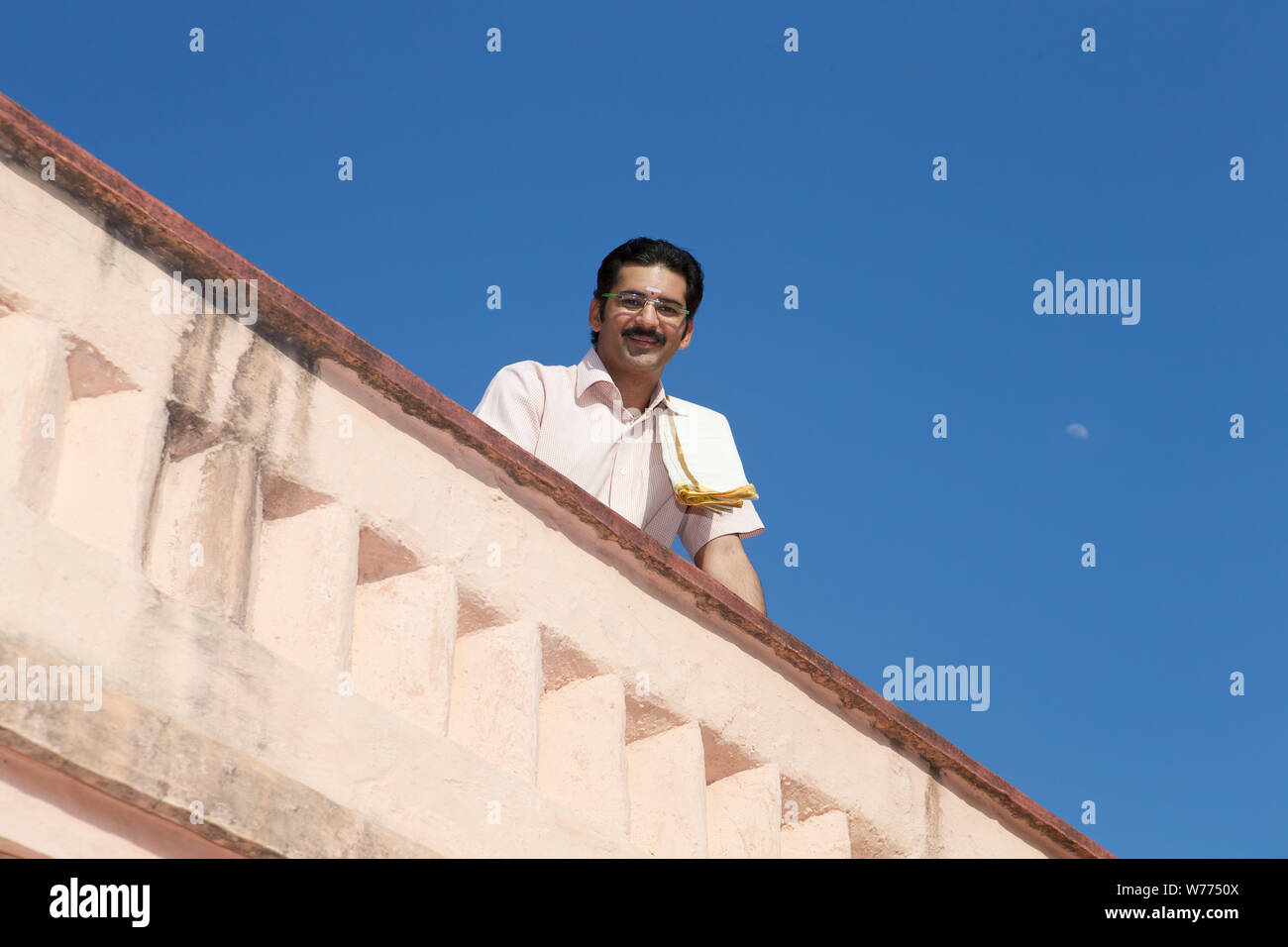 Low angle view of a South Indian man Stock Photo - Alamy
