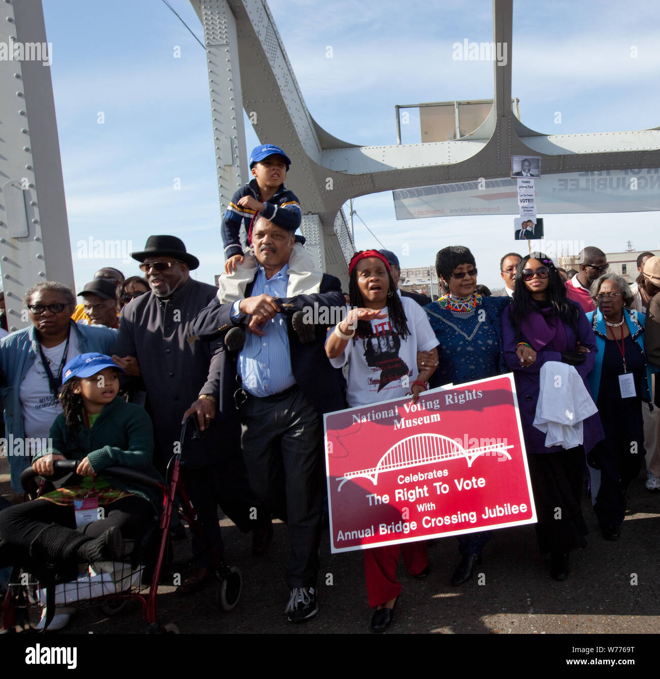 45th Anniversary of the Civil Rights March from Selma, Alabama to ...