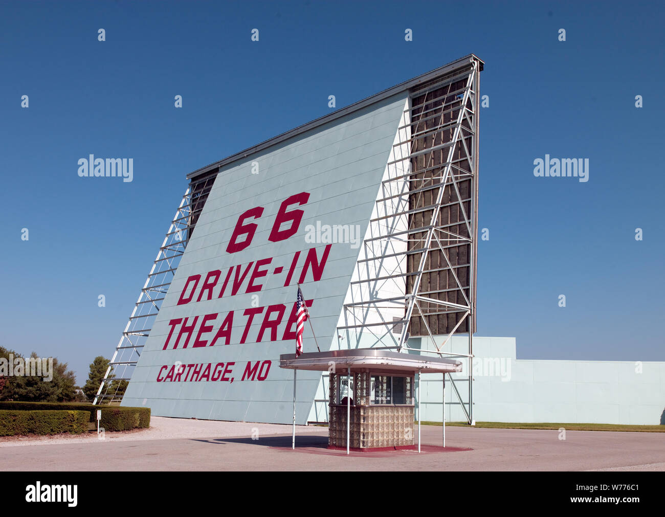 Route 66 drive in theatre hi-res stock photography and images - Alamy
