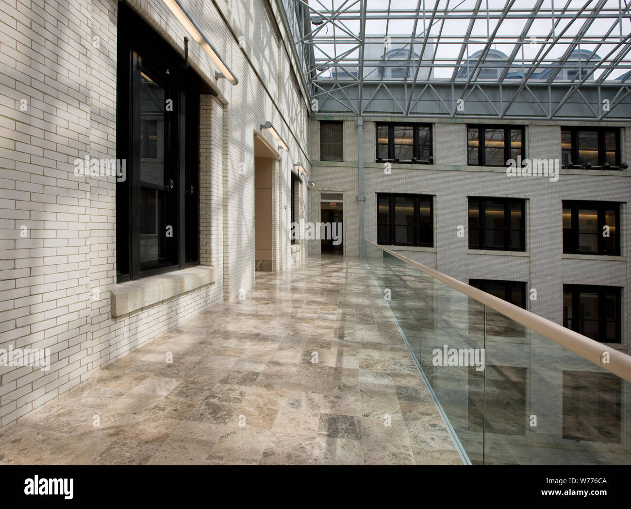 4th floor corridor, Howard M. Metzenbaum U.S. Courthouse, Cleveland ...