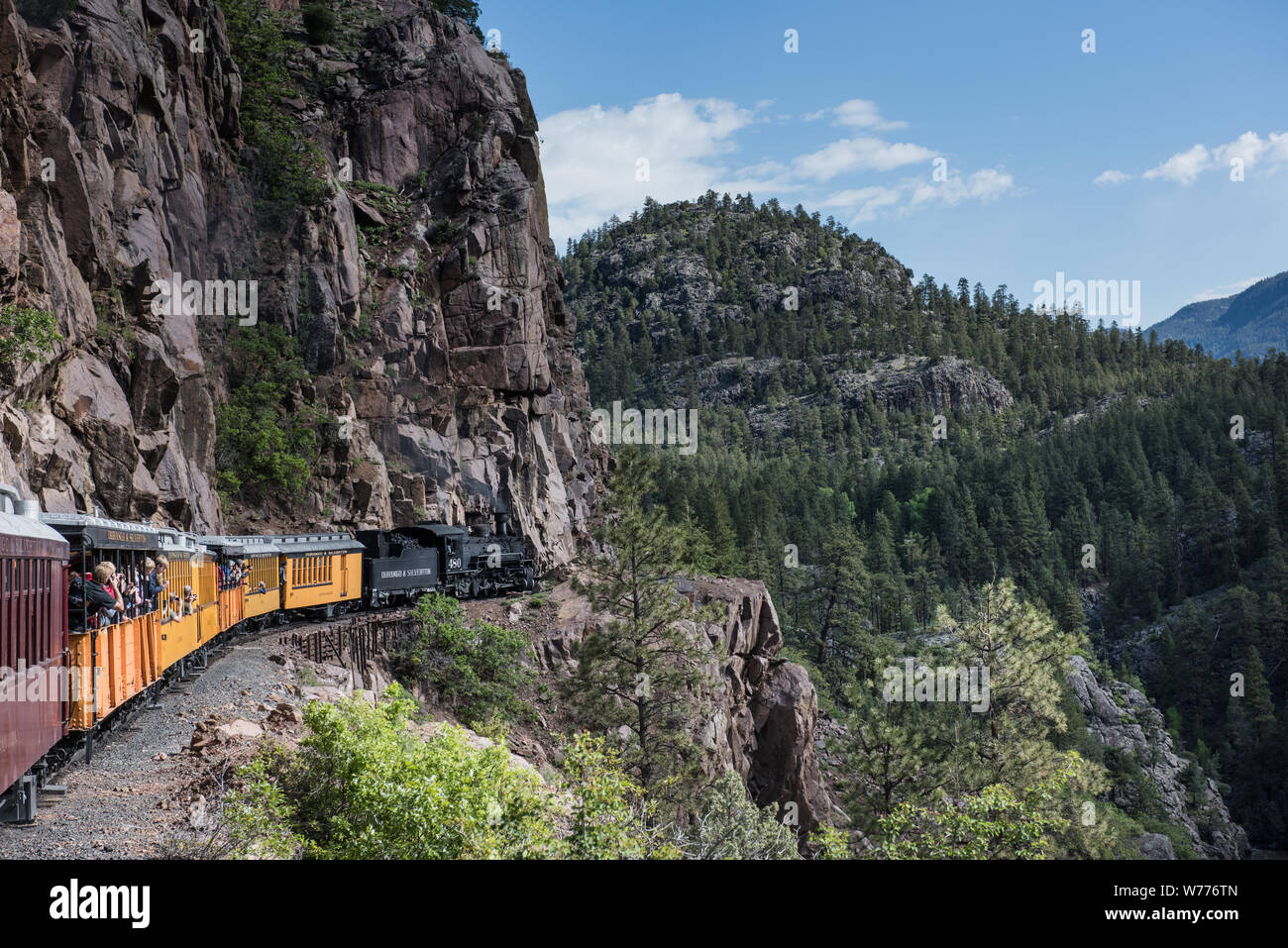 Durango to silverton train route hi-res stock photography and images ...