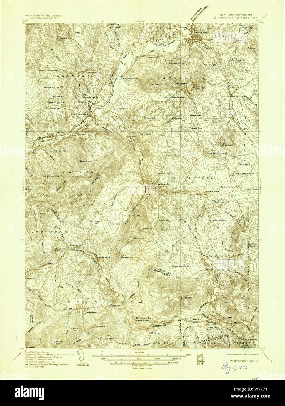 Map of whitefield hi-res stock photography and images - Alamy