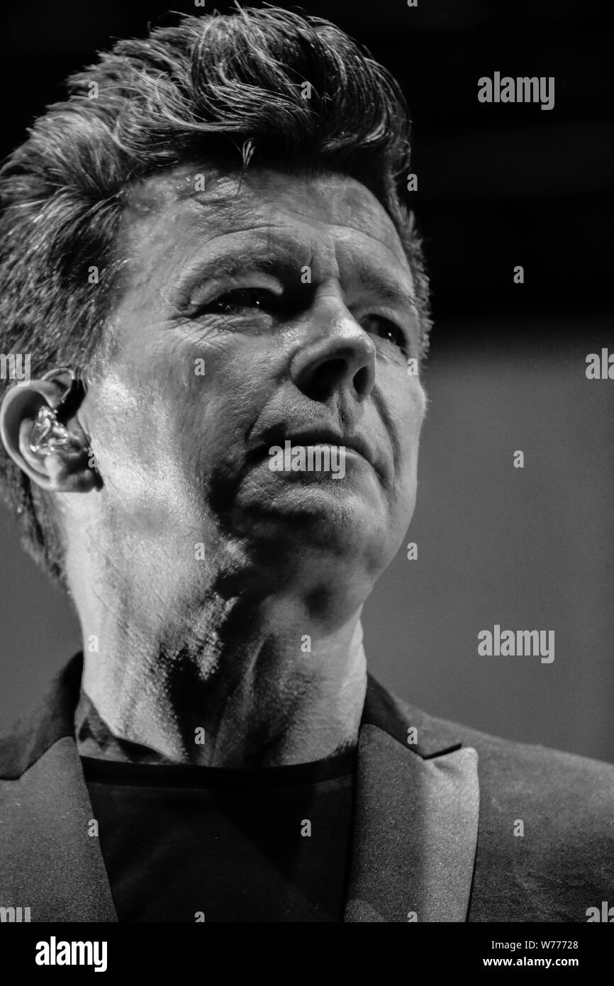 Rick astley Black and White Stock Photos & Images - Alamy