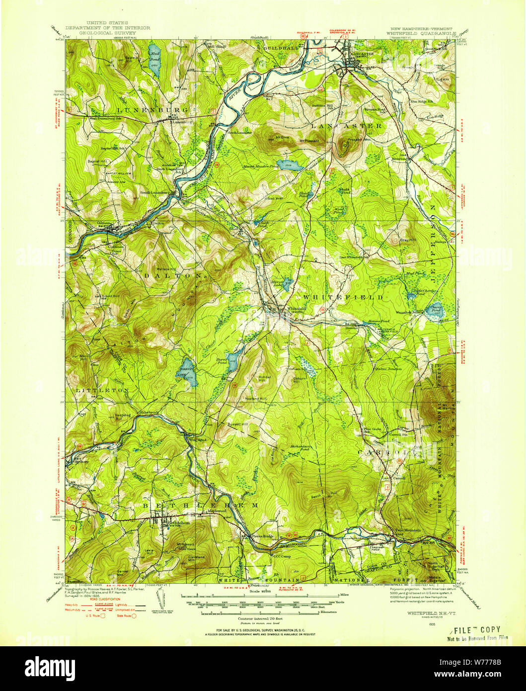 Map of whitefield hi-res stock photography and images - Alamy