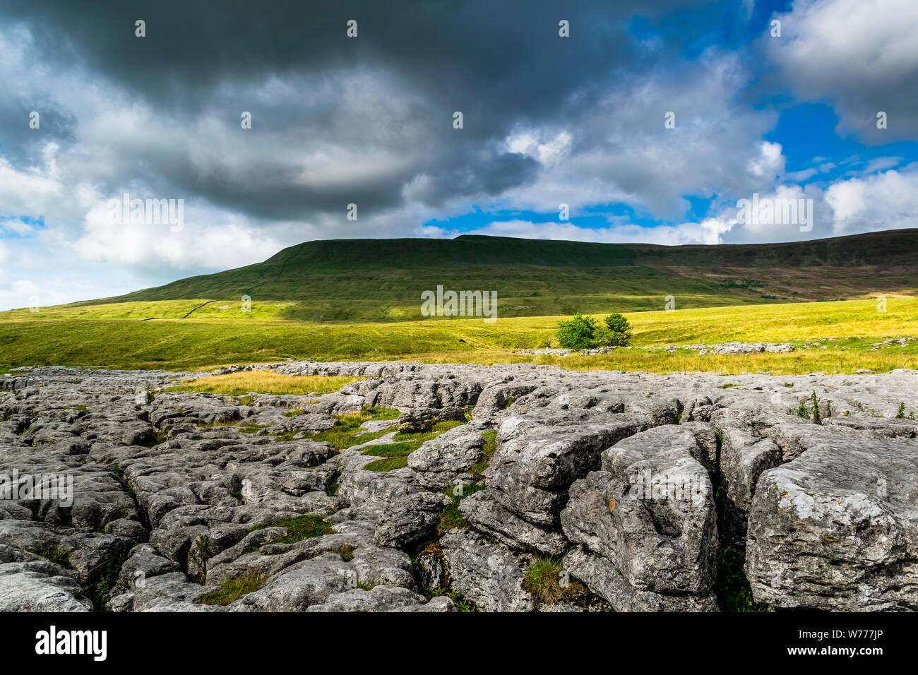 Limestone pavement yorkshire hi-res stock photography and images - Alamy