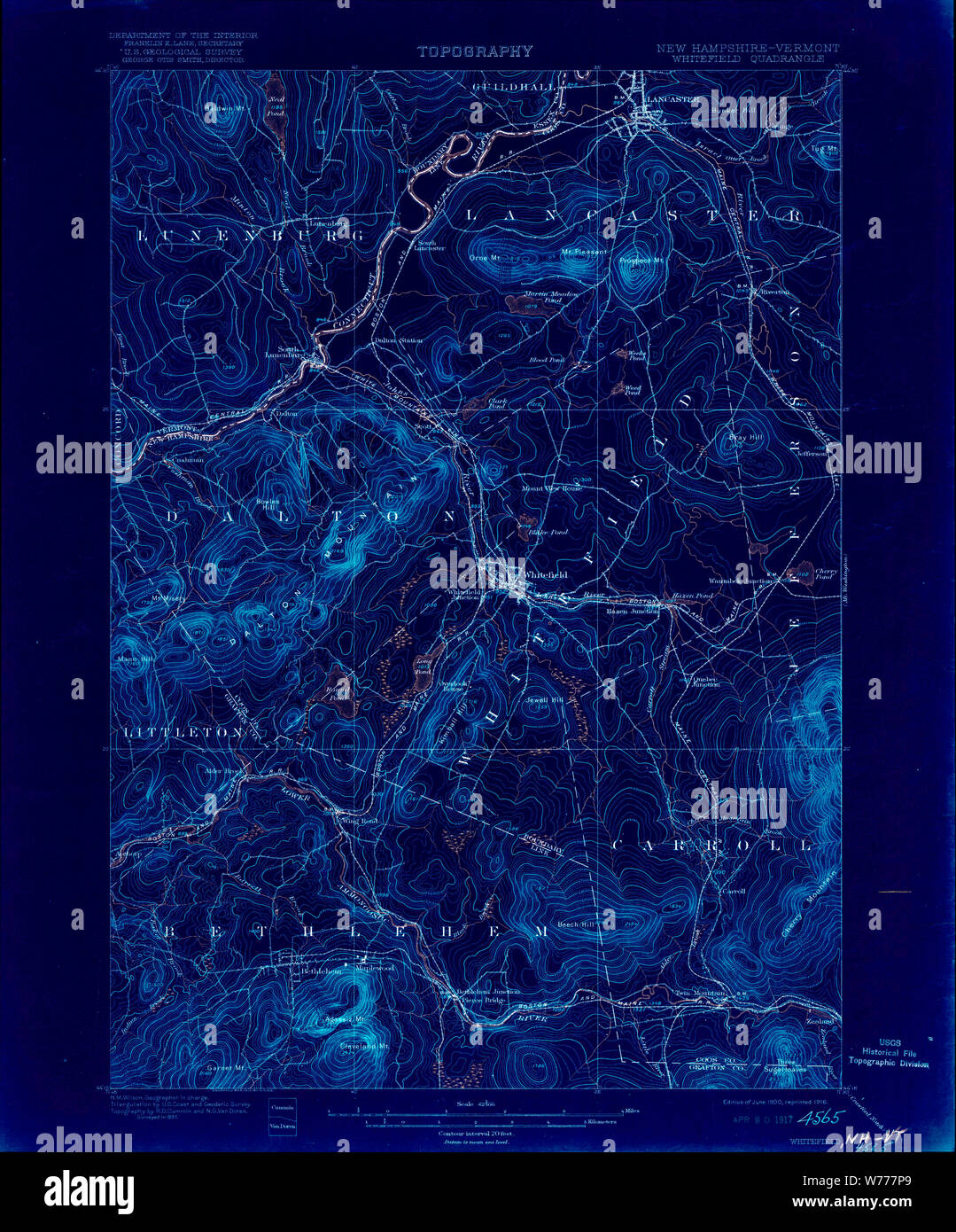 Map of whitefield hi-res stock photography and images - Alamy