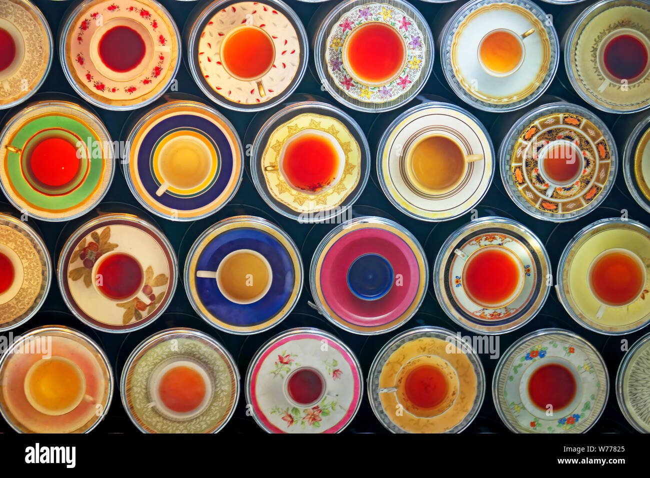 Teacup mural hi-res stock photography and images - Alamy